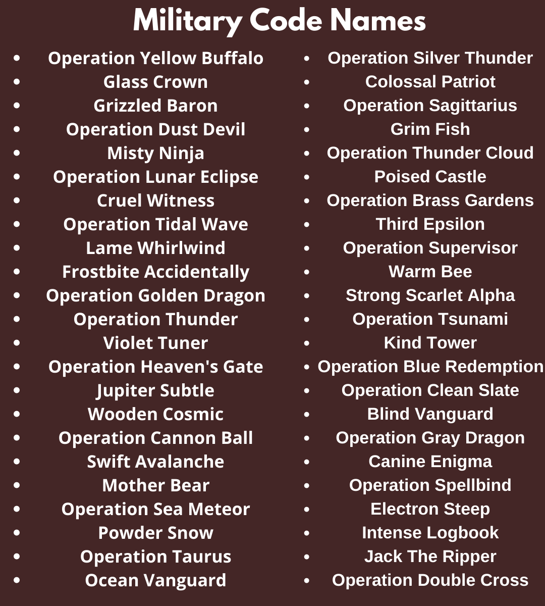 2000+ Cool and Funny Code Names Ideas You Can Use