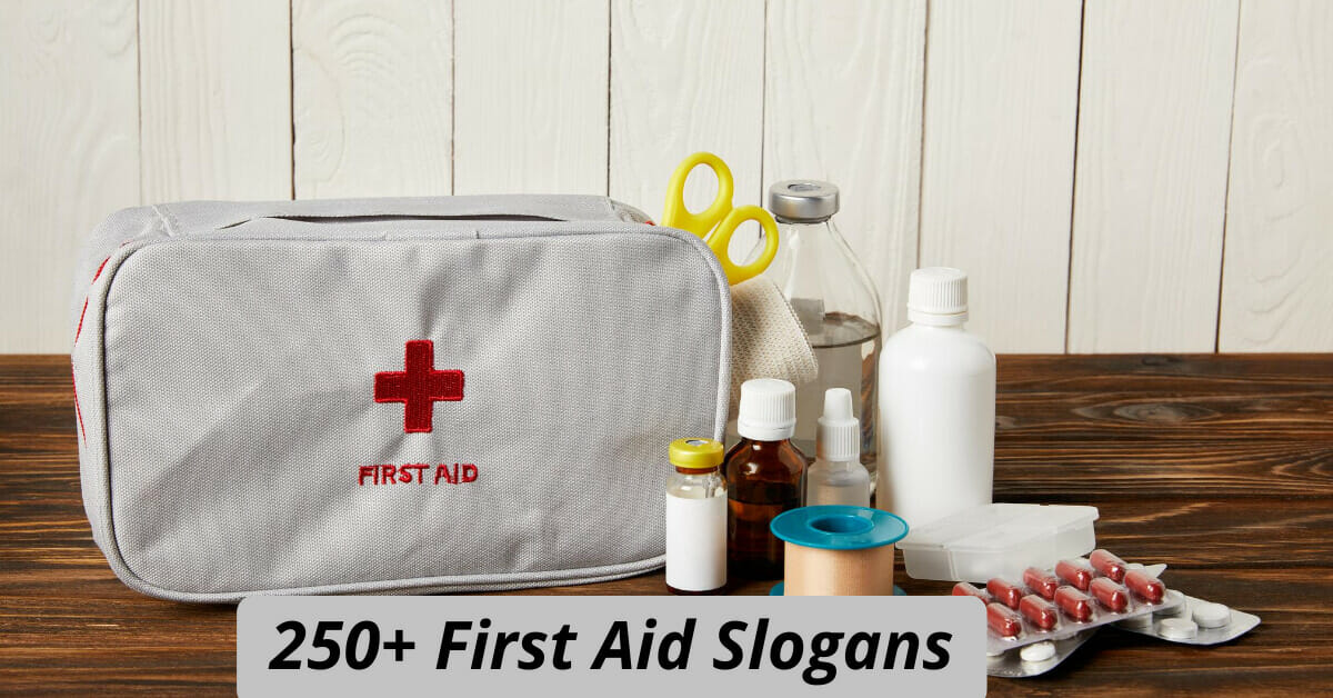 First Aid Slogans In English At Owen Griver Blog